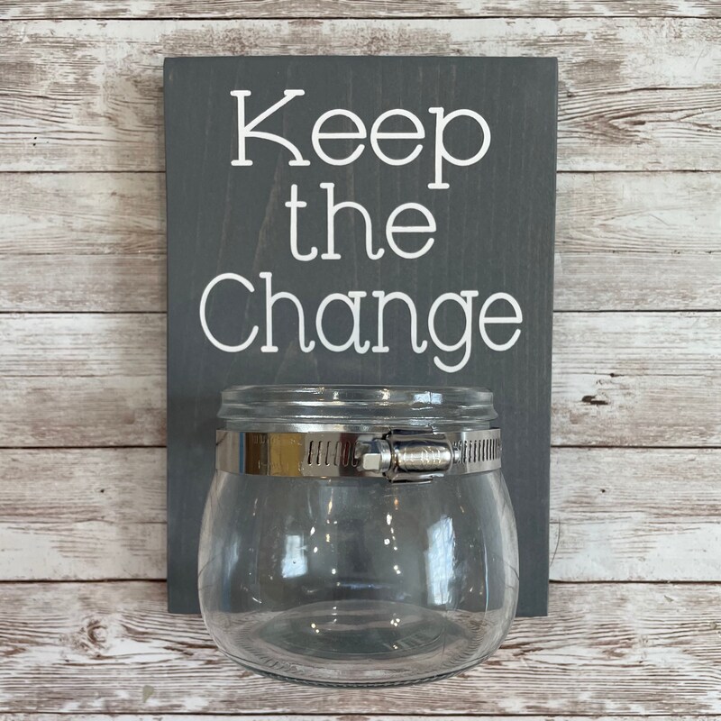 Laundry Change Jar - Etsy