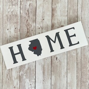 West Virginia Home State Wood Sign | Housewarming Gift | Gallery Wall ...