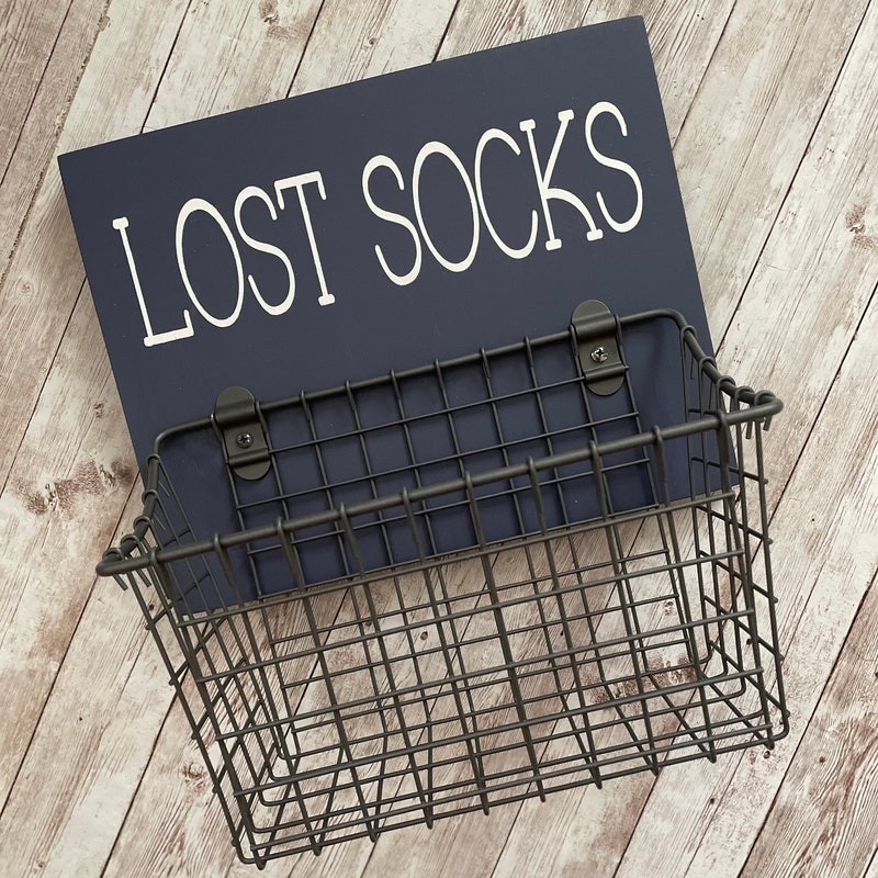 Lost Socks Basket - Etsy