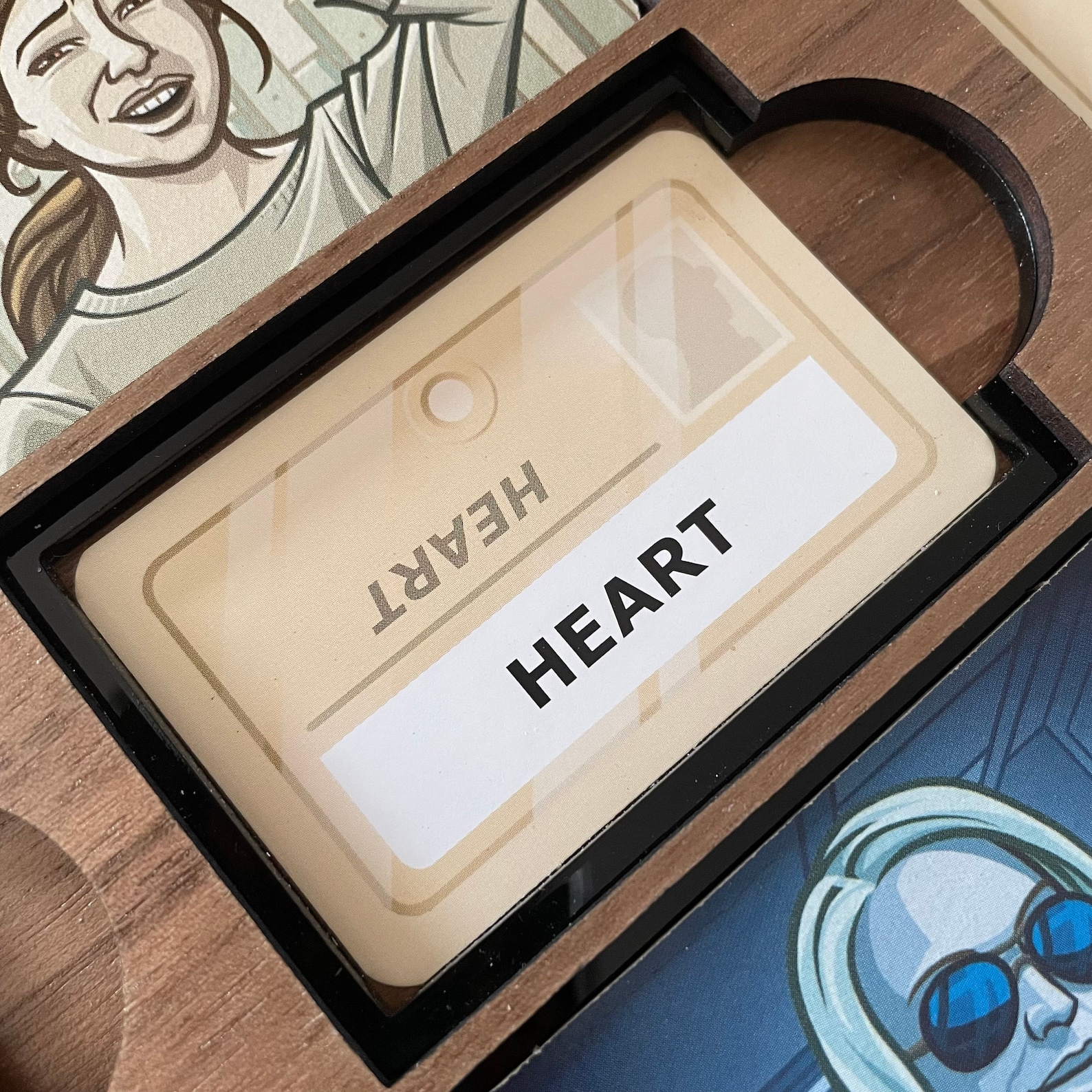 Code Names Card Organizer Three Layer Card Holder Family - Etsy