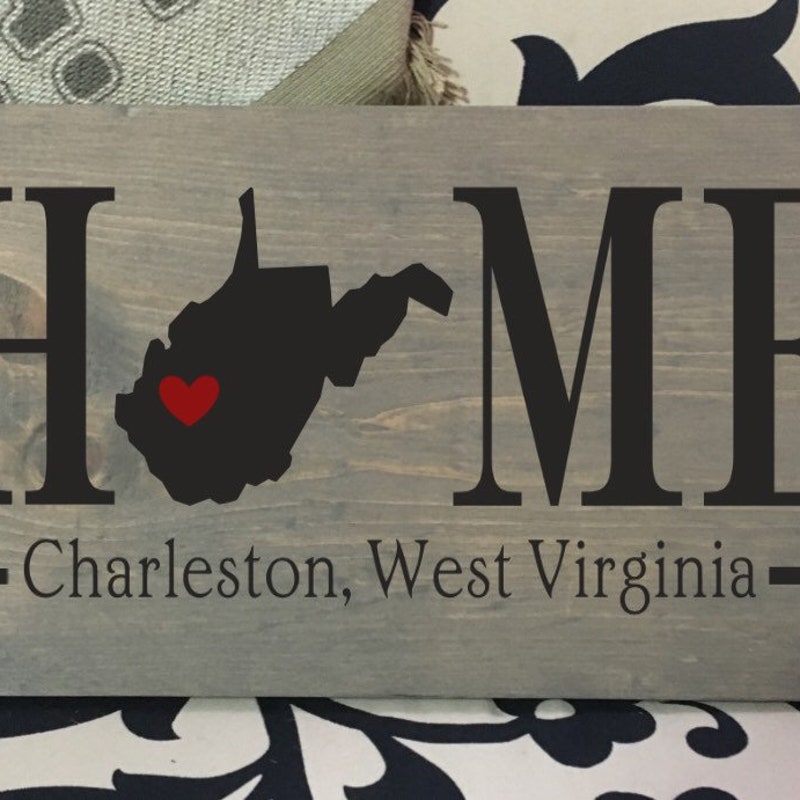 West Virginia Sign - Etsy