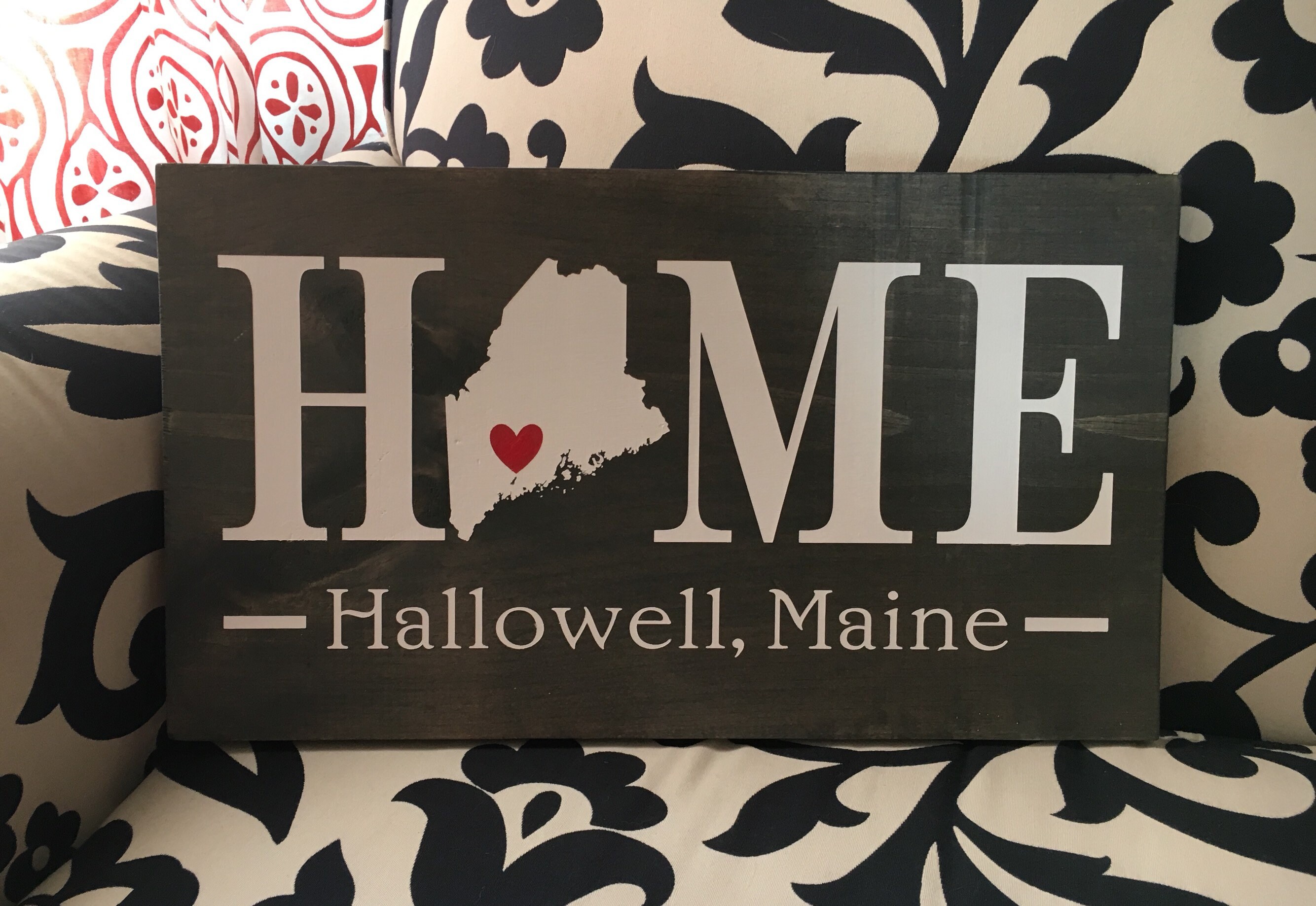 West Virginia Home State wood sign | 2 sizes available | Customized ...