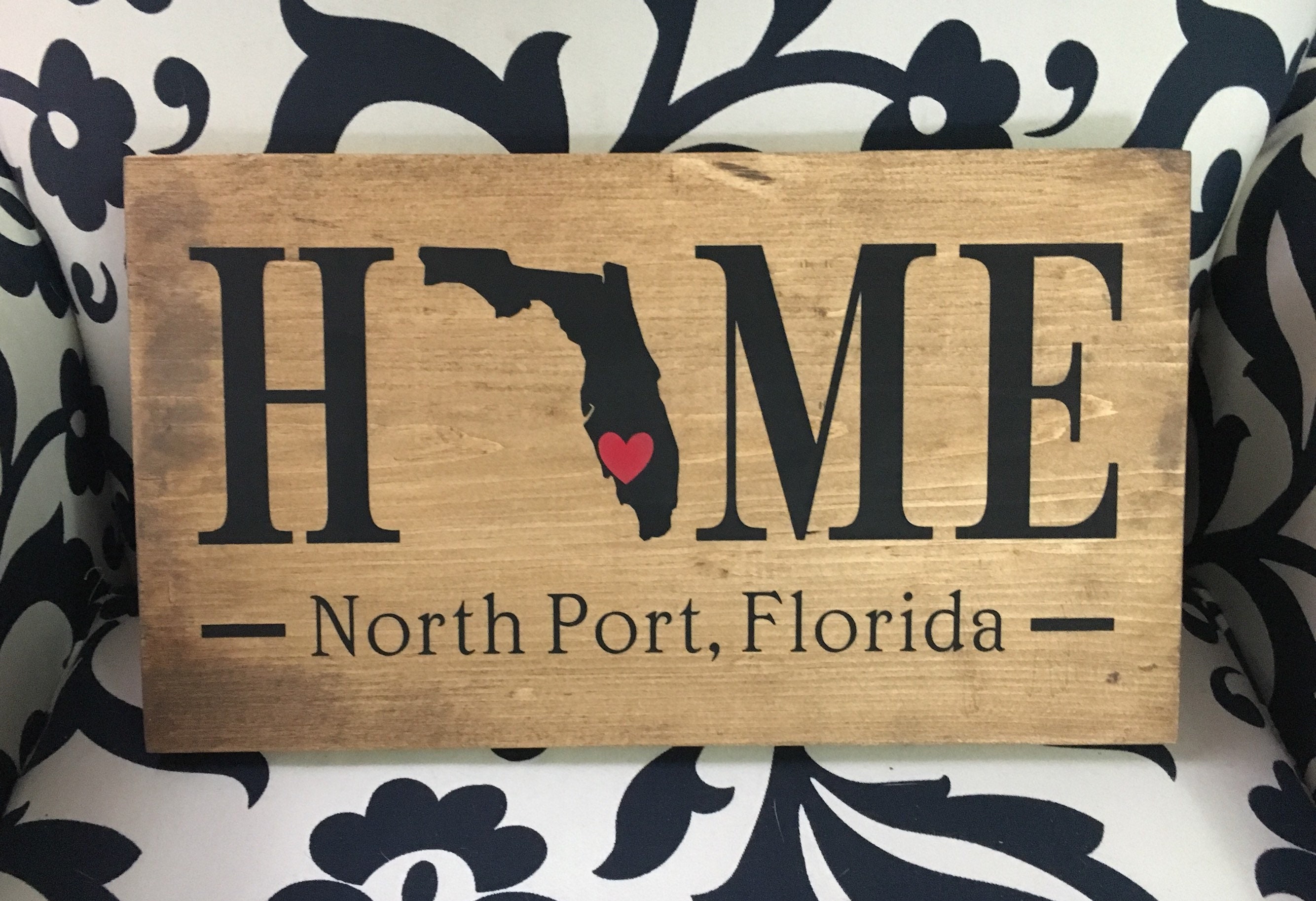 West Virginia Home State wood sign | 2 sizes available | Customized ...