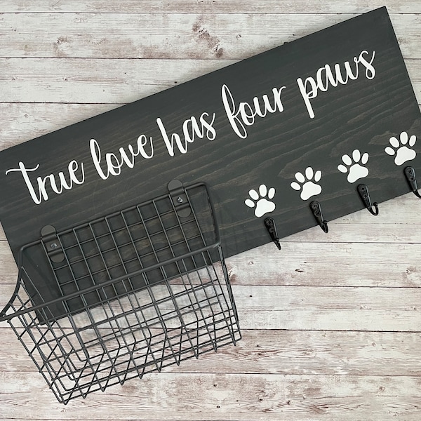 Dog Leash Rack - Etsy