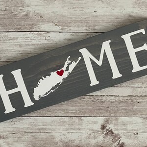 West Virginia Home State Wood Sign | Housewarming Gift | Gallery Wall ...
