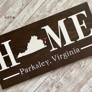 Washington DC Home Sign - 2 Sizes Available - District of Columbia Home ...