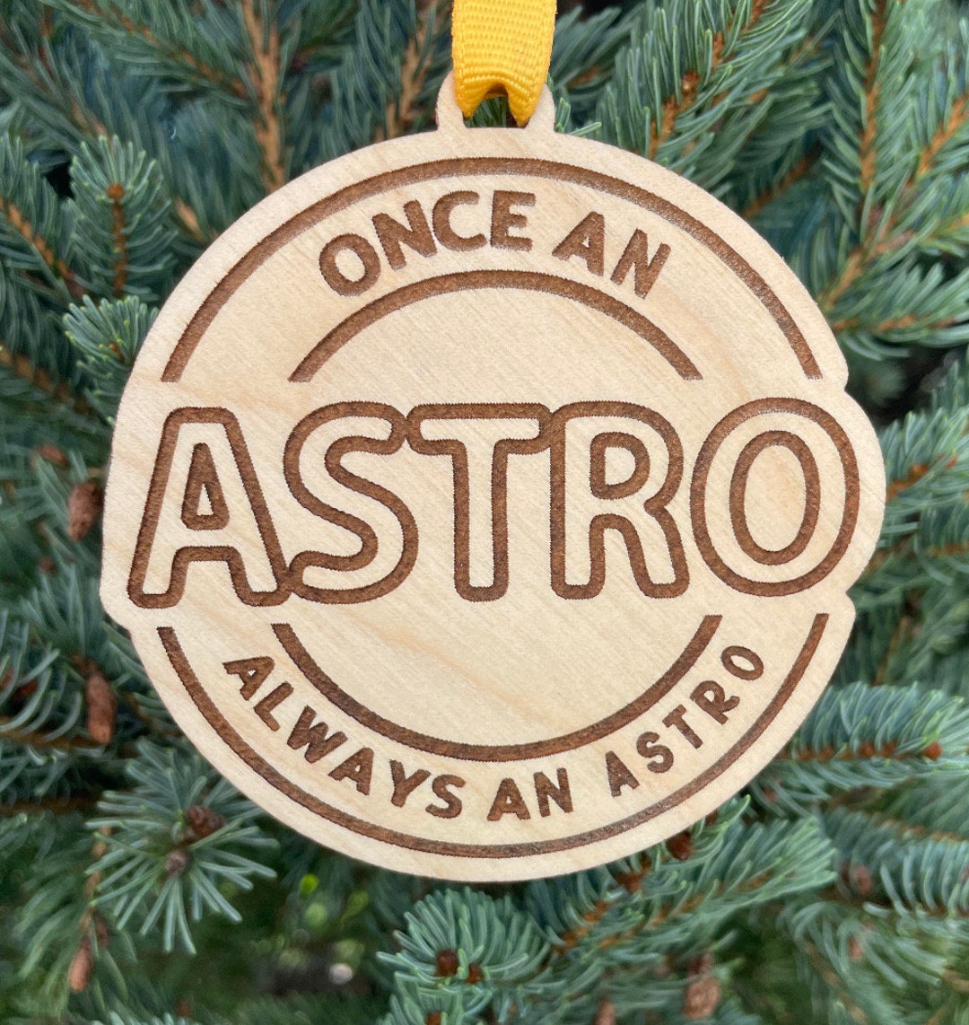 Once an Astro Always an Astro School Ornament | School Mascot Ornament ...