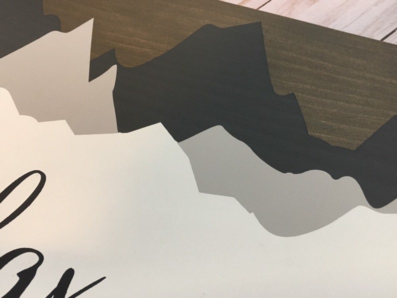 Relax You're on Mountain Time Wood Sign 11 X 14 or | Etsy