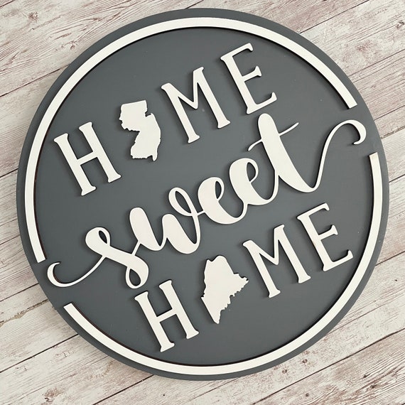 Maine Home Sign