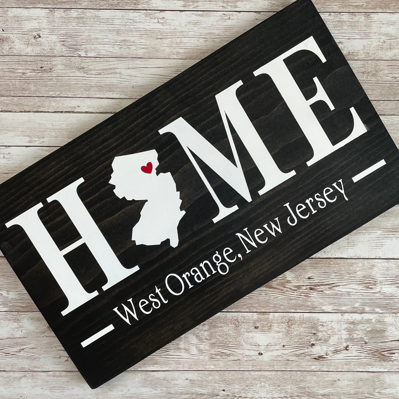 Florida (FL) State HOME Sign - 2 Sizes Available - Customized With Town ...