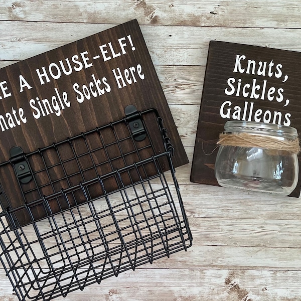 Free Dobby Sign - Etsy