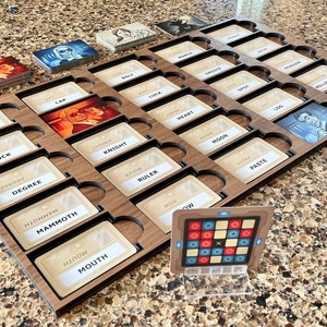 Code Names Card Organizer: Three Layer Card Holder for Family Game ...