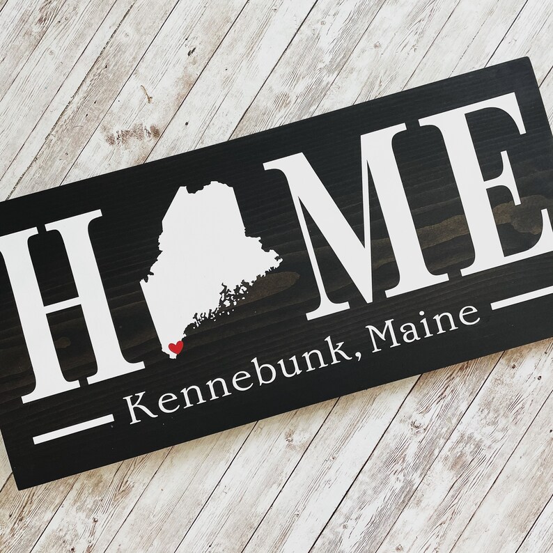 Indiana IN State HOME Sign 2 Sizes Available Customized - Etsy