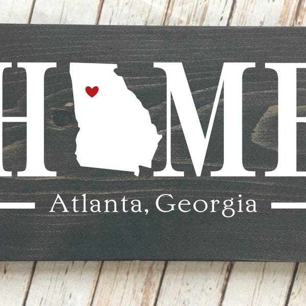 Georgia Sign - Etsy