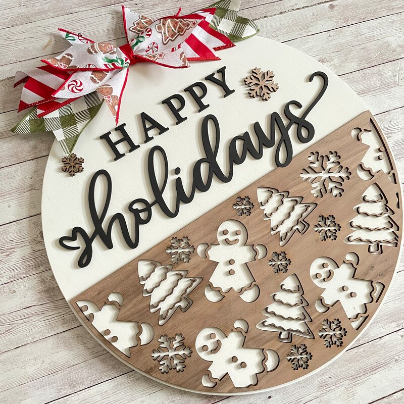 Holiday Sign - Etsy