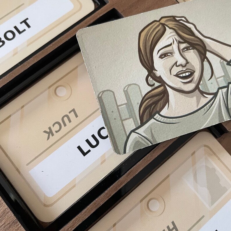 Code Names Card Organizer Three Layer Card Holder Family - Etsy