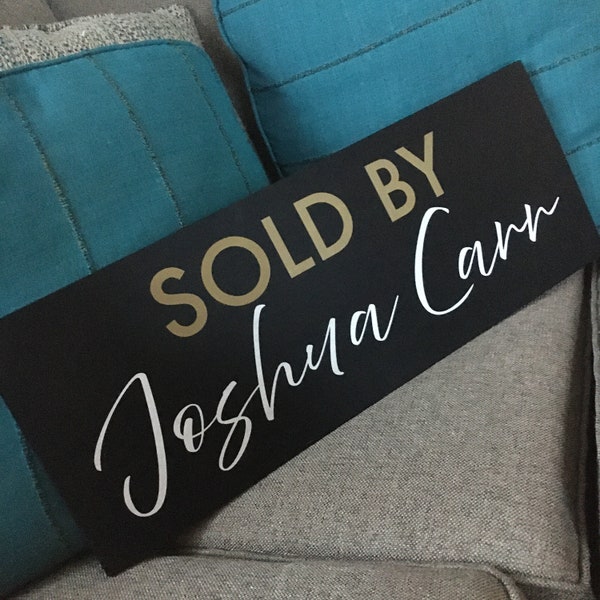 Sold Sign - Etsy