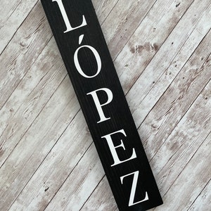Lopez Family Name Sign | Last Name or Town Name Sign | Custom Gallery ...
