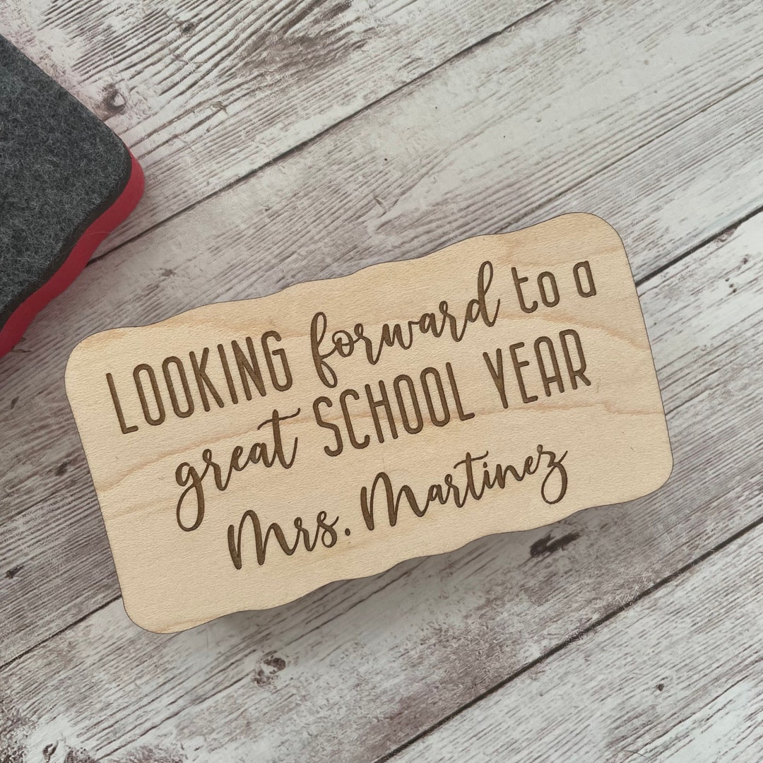 Teacher Eraser | New Teacher | Personalized Teacher Gift | Teacher Name ...