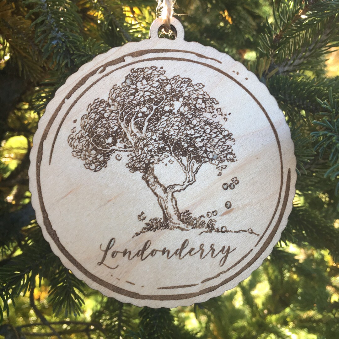 Personalized Apple Tree Ornament | Apple Picking Ornament | Apple ...