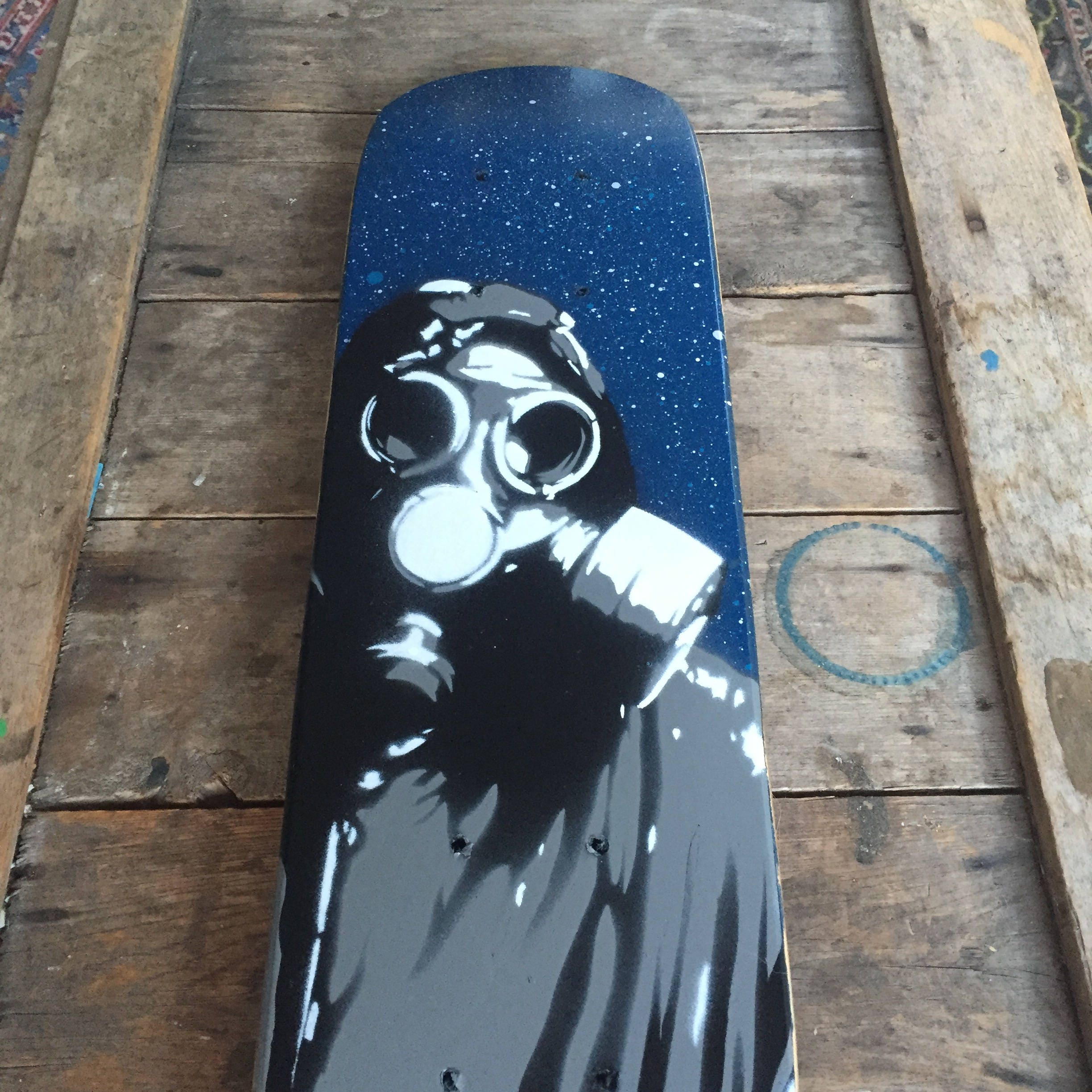 Spray Paint Stencils Gas Mask