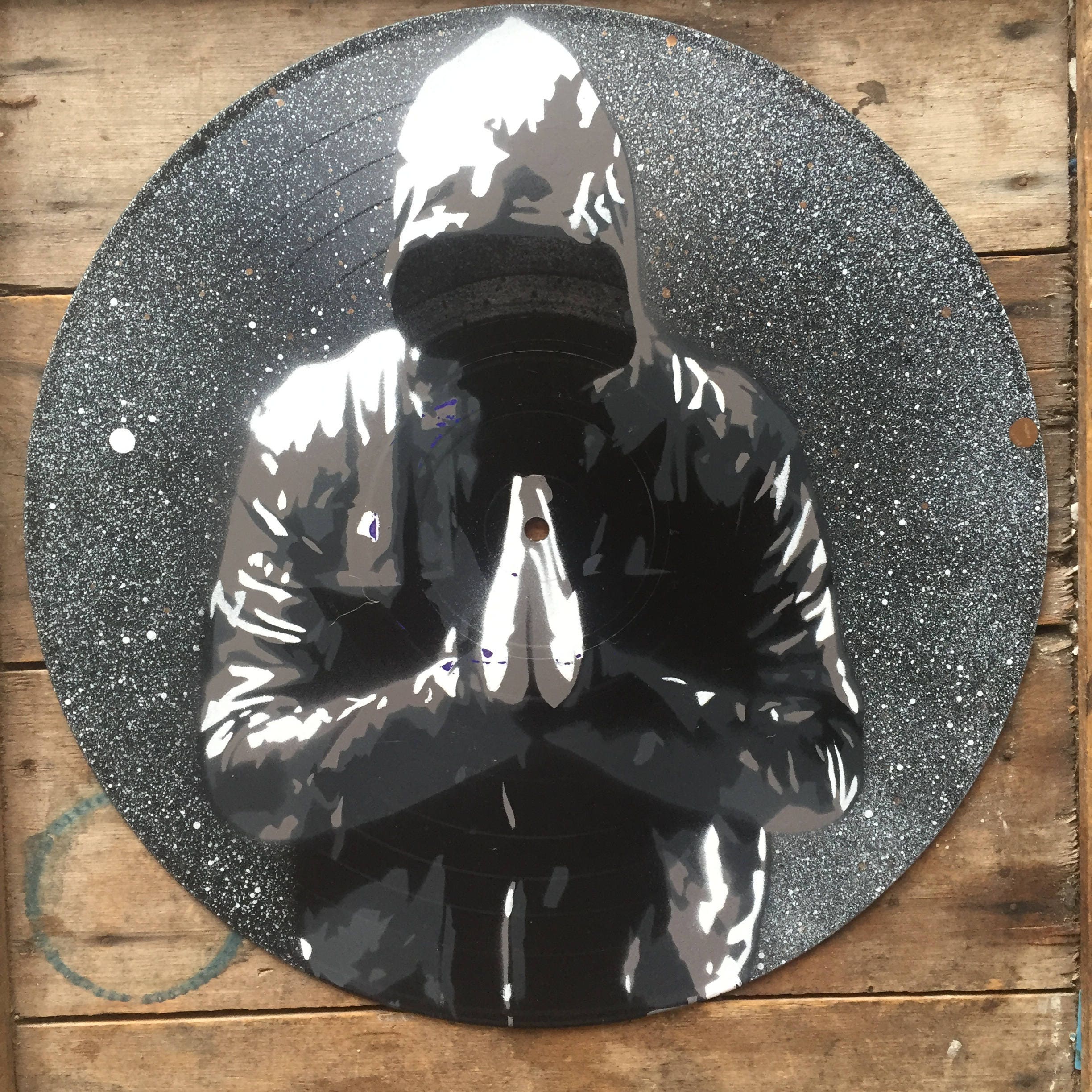 Invocation - Spray Paint Wall Art on Vinyl, Hand Cut Stencil Art ...