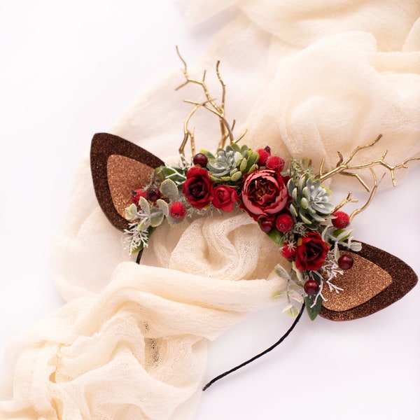 Antler Headband - Etsy