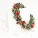 Christmas Flower Crown, Holly Crown, Winter Hair Accessories, Evergreen ...