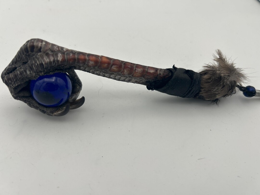 Turkey Claw W/cobalt Marble - Etsy