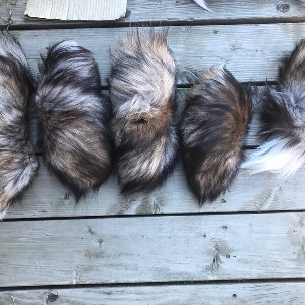 Faux Fur Fox Tail - Etsy