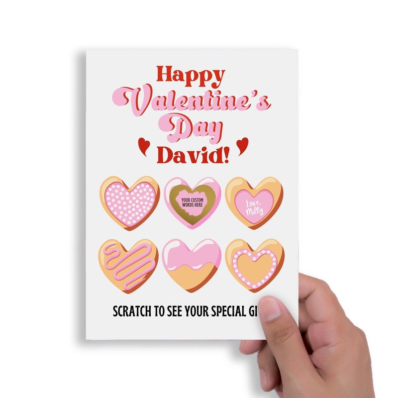 Custom Scratch off Card - Etsy