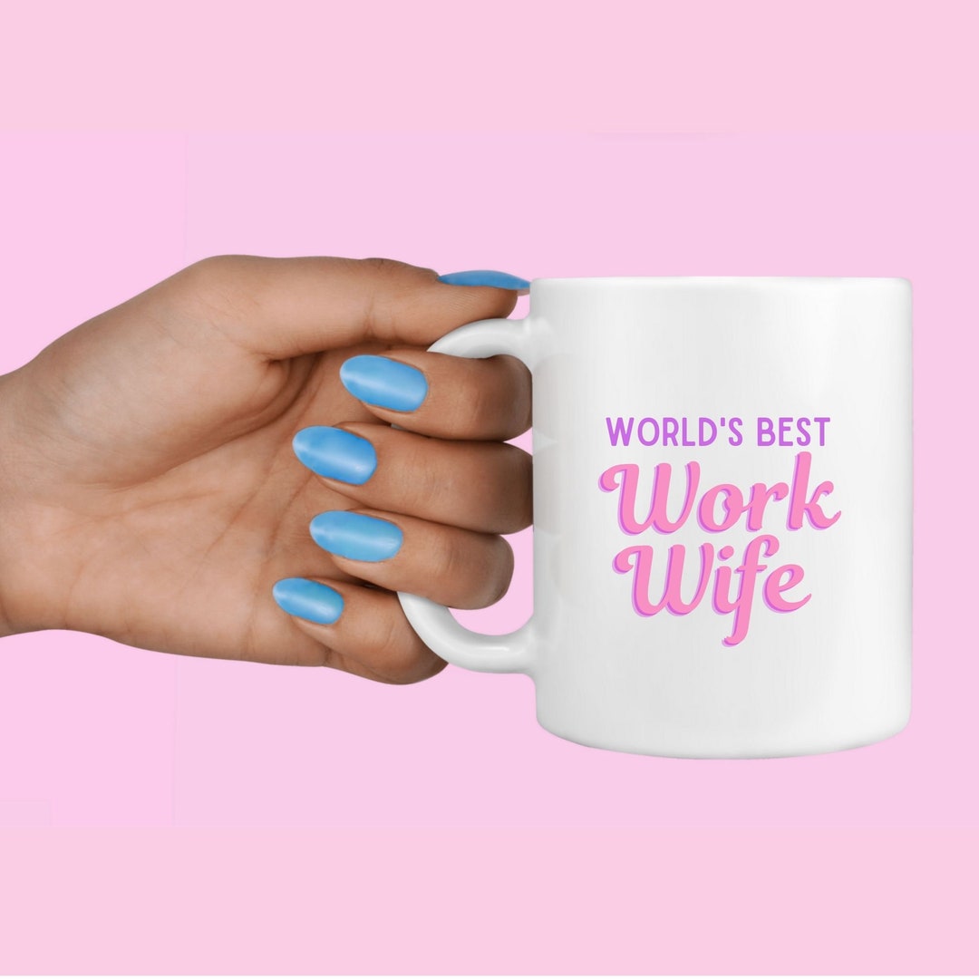World's Best Work Wife Mug | Coworker Goodbye Gift | Work Husband ...