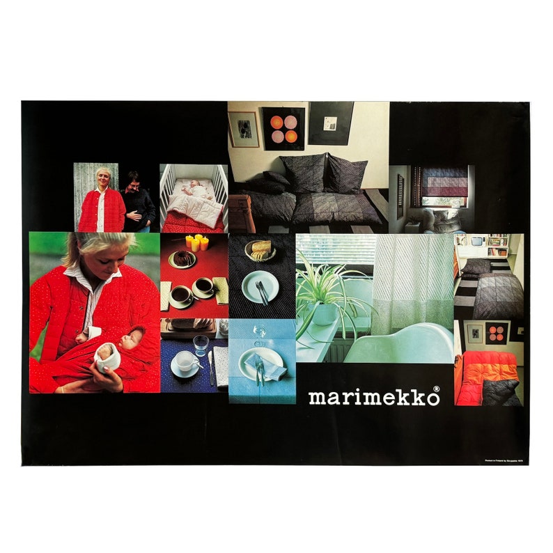 1979 Marimekko Promotional Poster - Etsy