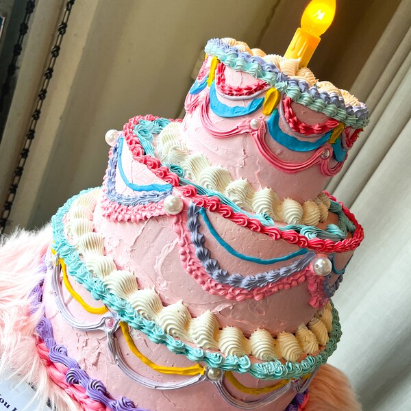 Fake Birthday Cake - Etsy