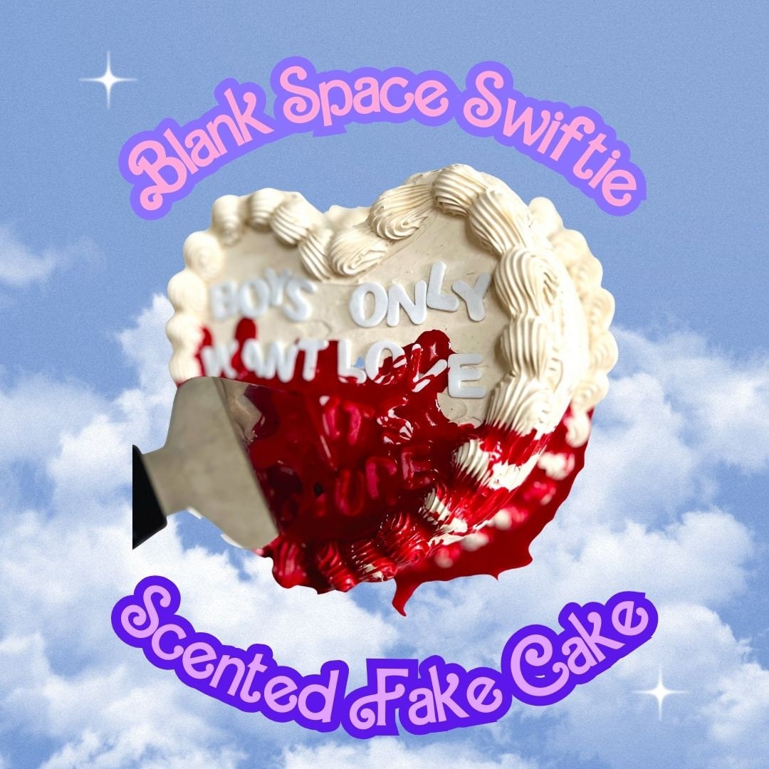 SCENTED Blank Space Cake Sculpture // Taylor Swift Cake // Swiftie ...