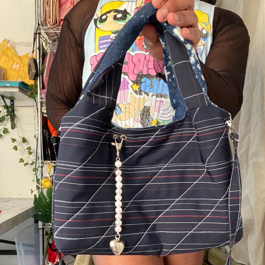 Reversible Bag Only - Upcycled Denim - Unisex - Men’s Bag - Concert ...