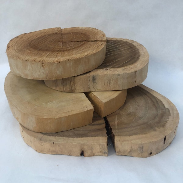 Rustic Wood Discs - Etsy