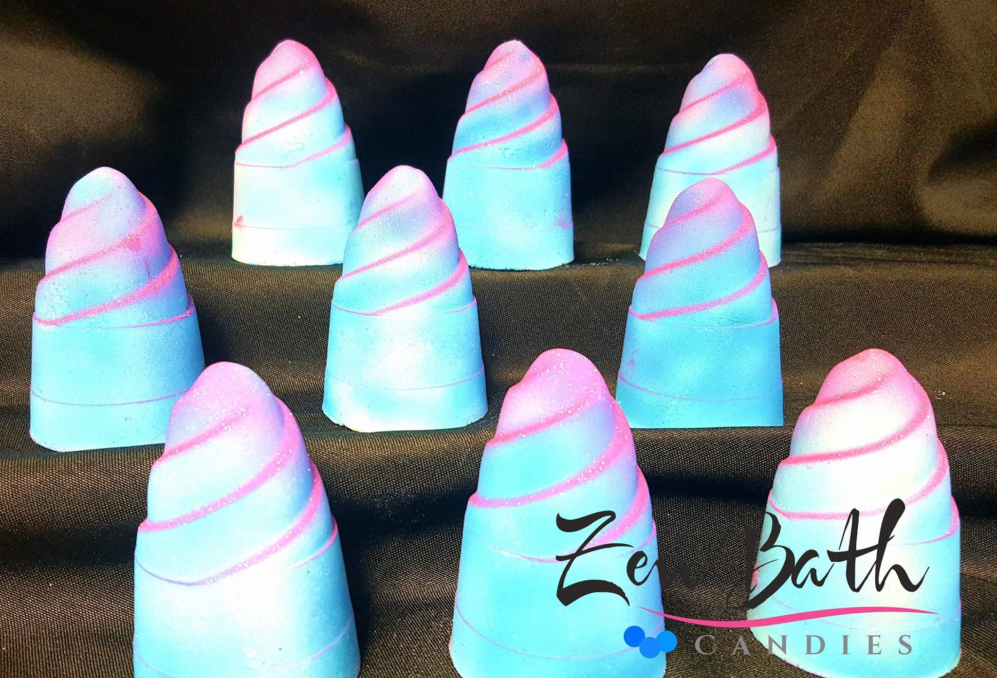 Cotton Candy Dream Unicorn Horn Bath Bomb | Bath Bombs | Bath Fizz ...