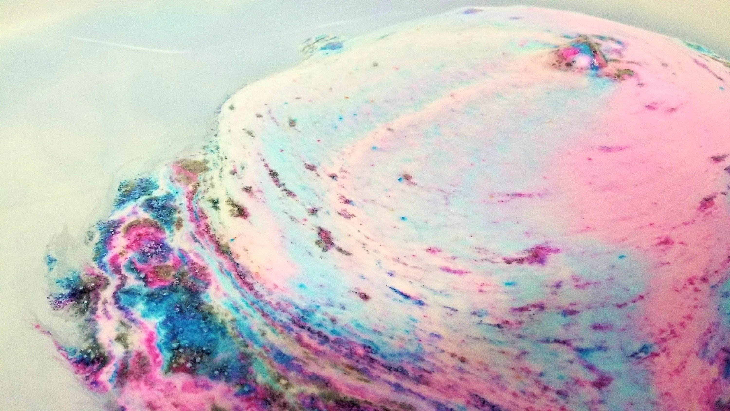 Galaxy Bath Bomb Cosmic Bath Bombs Vegan Handmade Day - Etsy