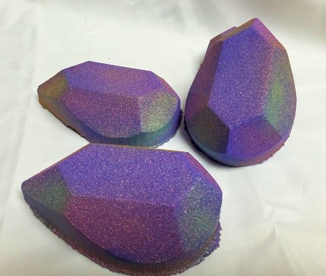 Iridescent Gem Shaped Bath Bomb Diamond Bath Bombs - Etsy