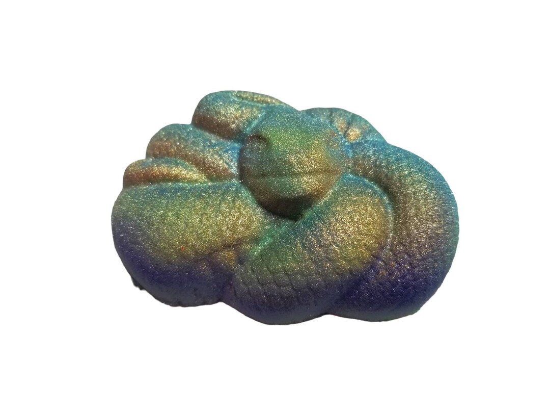 Snake Bath Bomb | Halloween Bath Bombs | Iridescent Bath Fizz | Vegan ...