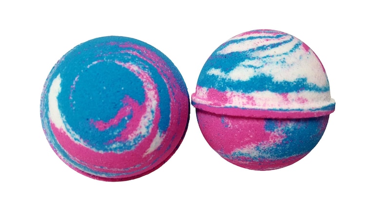 Cotton Candy Bath Bomb | Colorful Bath Bombs | Bath Fizz | Vegan ...