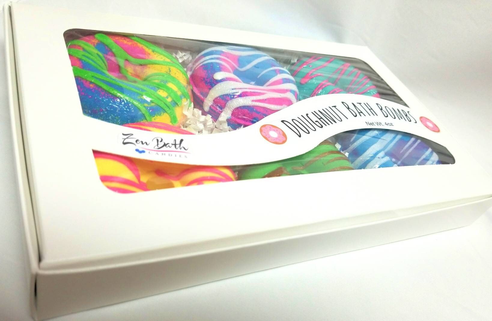Doughnut Bath Bomb Gift Set | Donut Bath Bombs | Bath Bombs | Bath Fizz ...