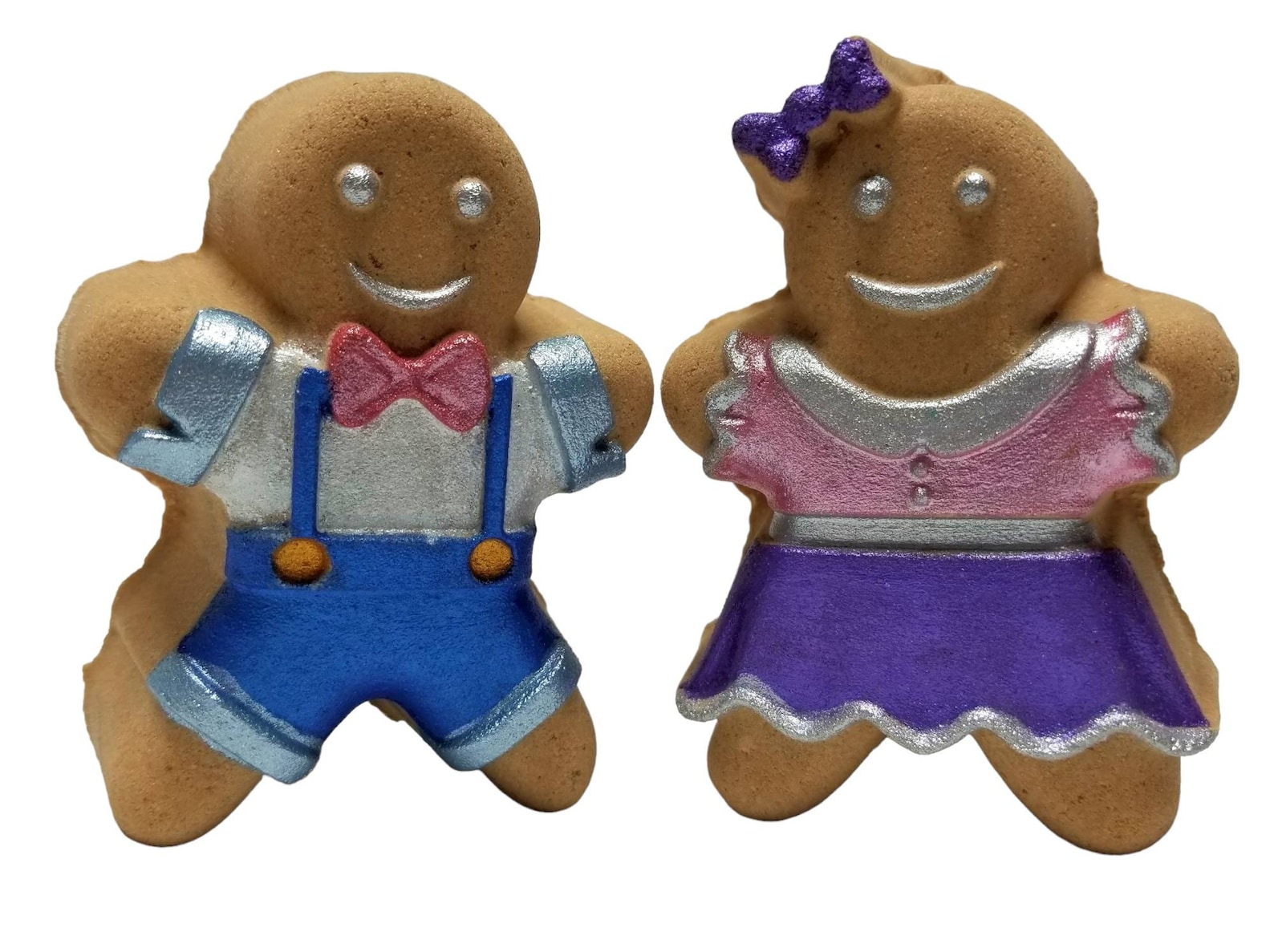 Gingerbread Man Bath Bomb Christmas Bath Bombs Handmade - Etsy