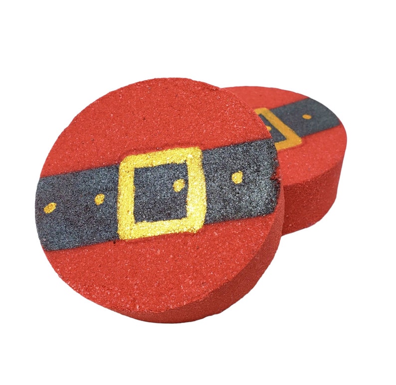 Santa Belt Bath Bomb | Christmas Vegan Bath Bombs | Handmade | Cruelty ...