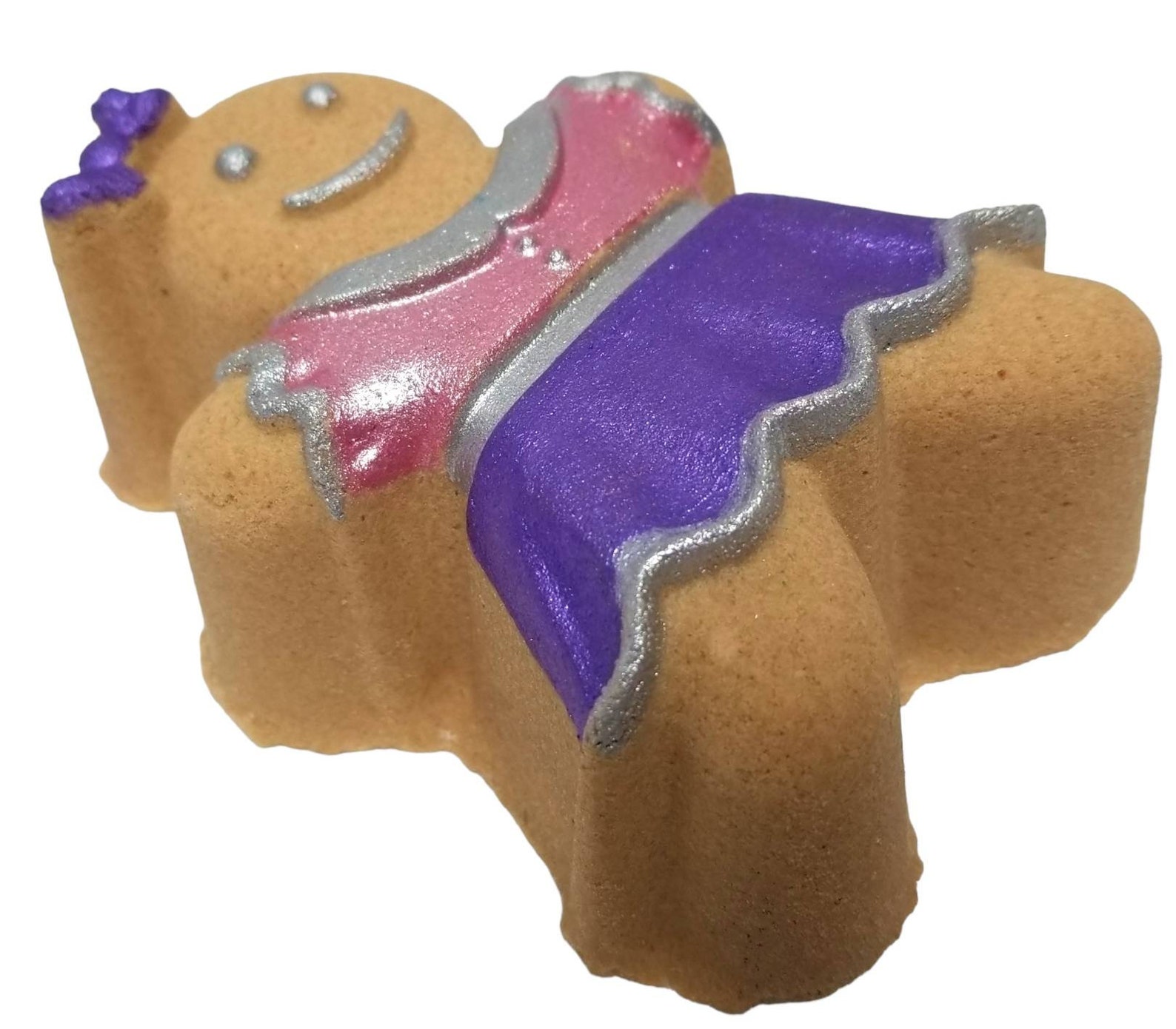 Gingerbread Man Bath Bomb Christmas Bath Bombs Handmade - Etsy