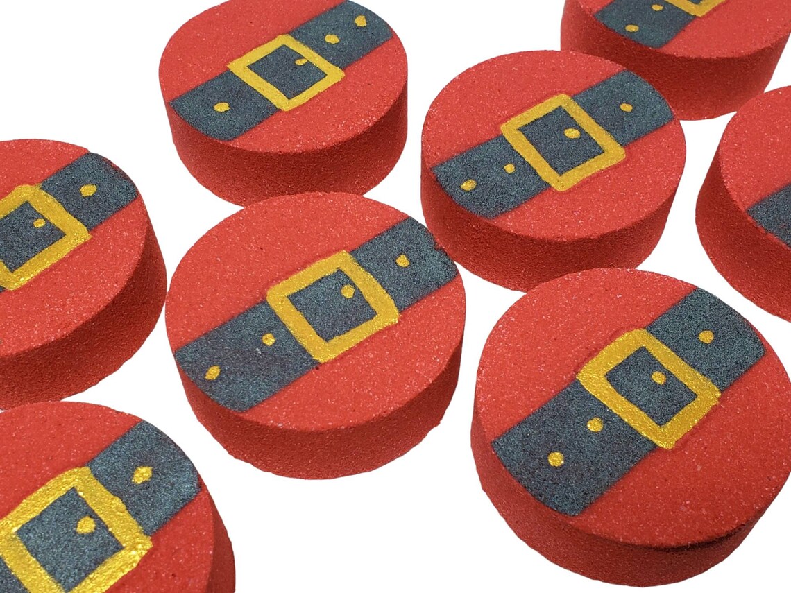 Santa Belt Bath Bomb | Christmas Vegan Bath Bombs | Handmade | Cruelty ...