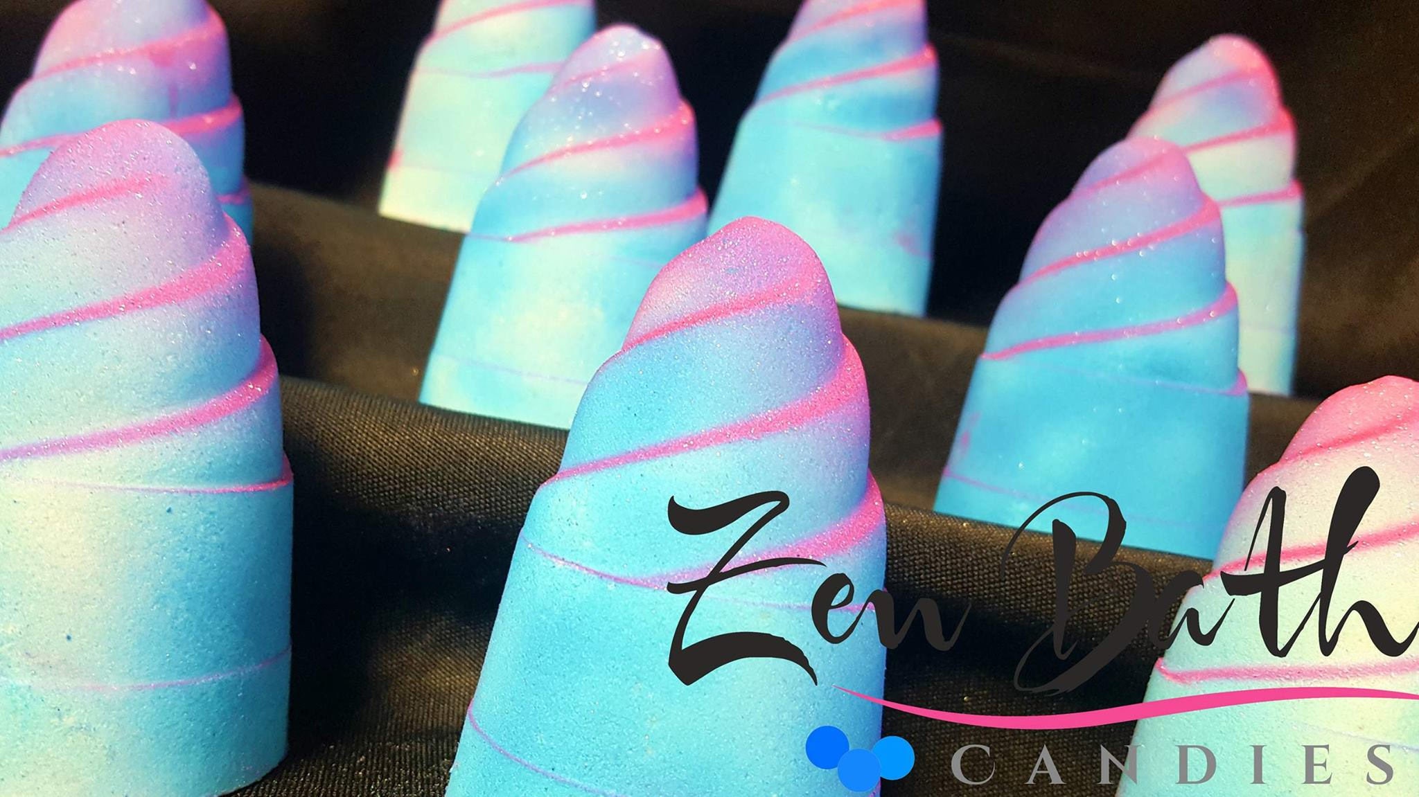 Cotton Candy Dream Unicorn Horn Bath Bomb | Bath Bombs | Bath Fizz ...