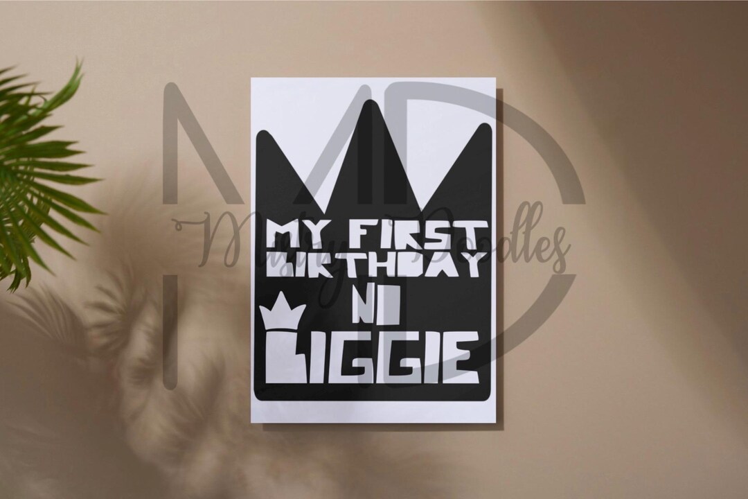 Notorious One First Birthday Printables - 90s Themed Instant Download ...