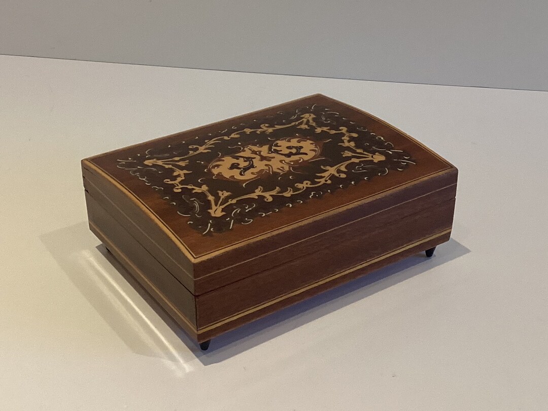 Italian Music Box (1960s) Sorrento Jewellery Holder - Etsy